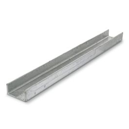 Galvanised Steel C Channel for 75mm Sleepers